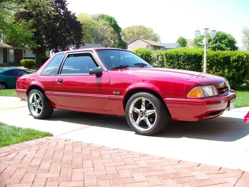 Any wild strawberry with body color moulding? | Mustang Forums at StangNet