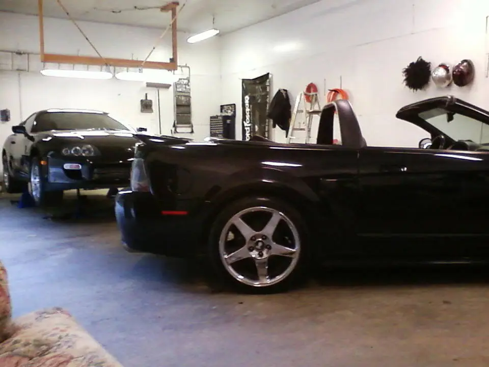 Pics of the 00 with the new wheels | Mustang Forums at StangNet