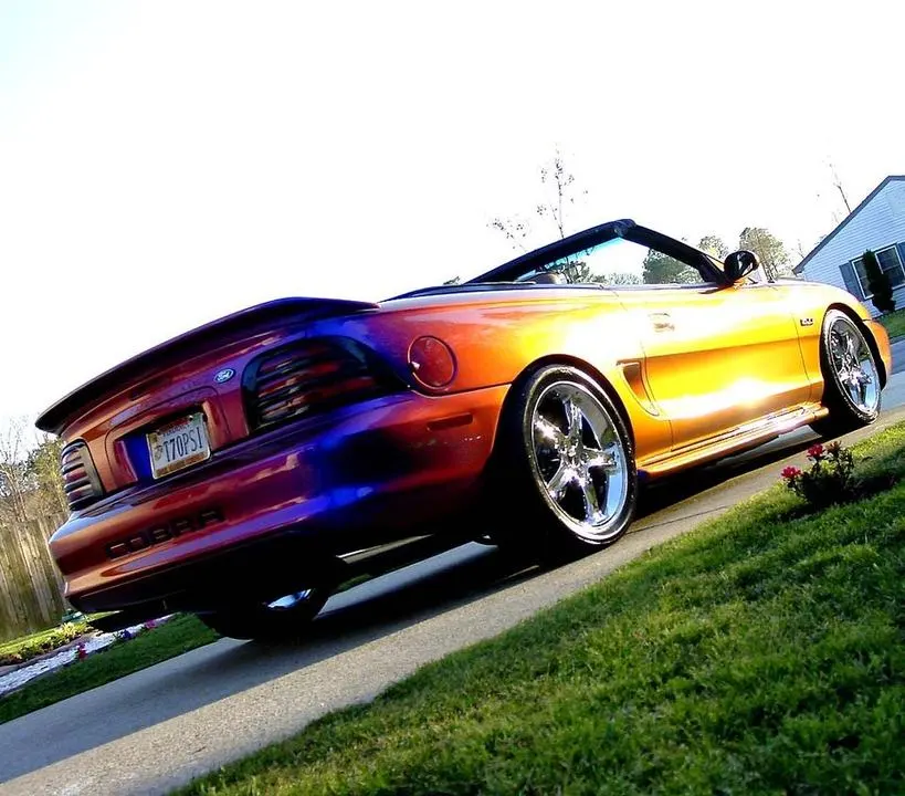 18" Chrome Cobra R's and 1" wheel spacer pics | Mustang Forums at StangNet