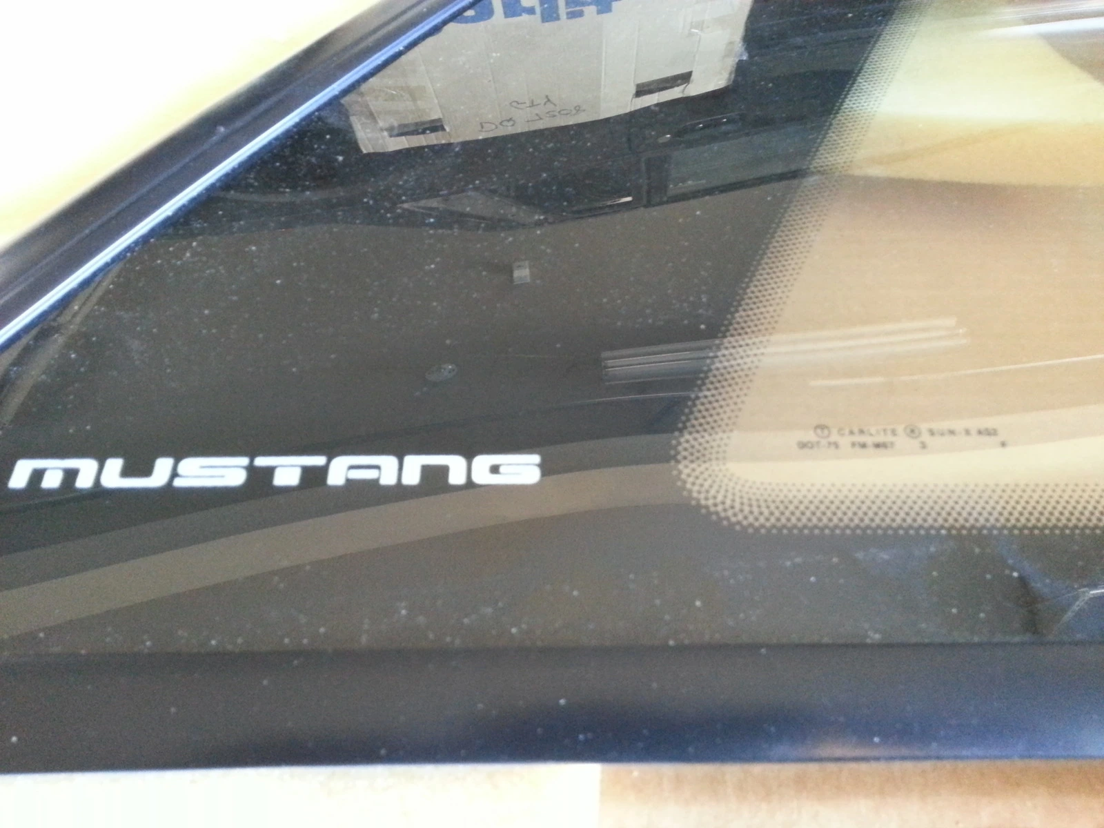 SOLD - 87-93 Coupe, Notchback, Notch, Sedan Quarter Glass | Mustang ...