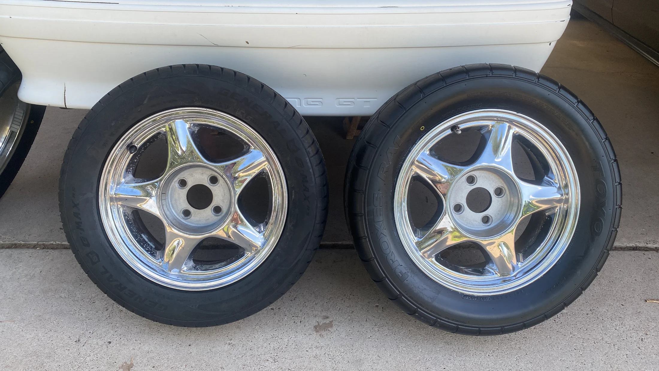 What size tires for Pony wheels? | Mustang Forums at StangNet
