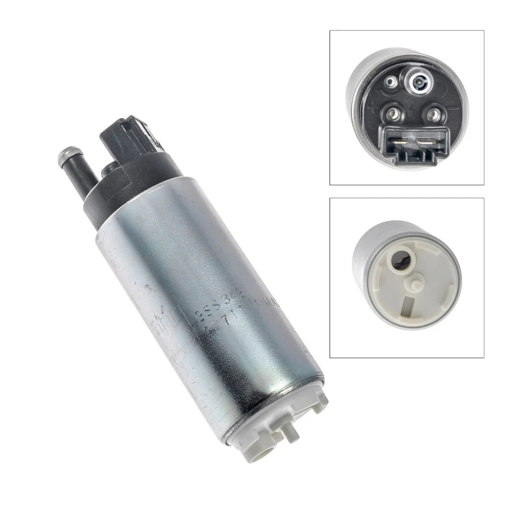 Can someone tell me the polarity of fuel pump terminals one is 3/16 ...